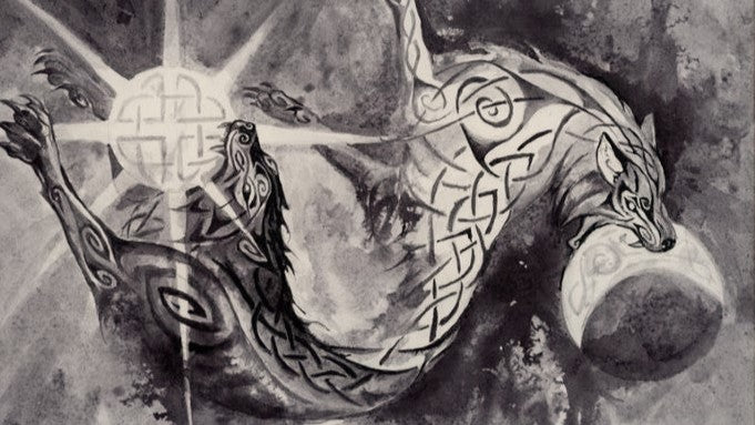 Wolves of Norse Mythology - The Mystical Tale of Hati and Sköll - Odin ...