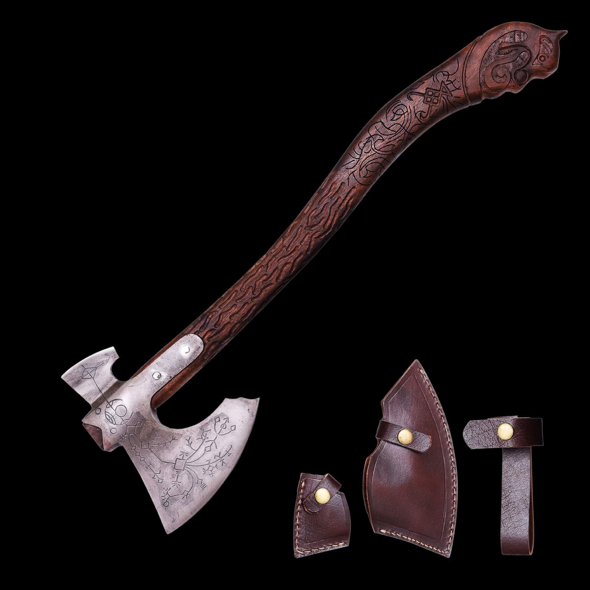 Hand-forged Leviathan Axe - Odin's Treasures