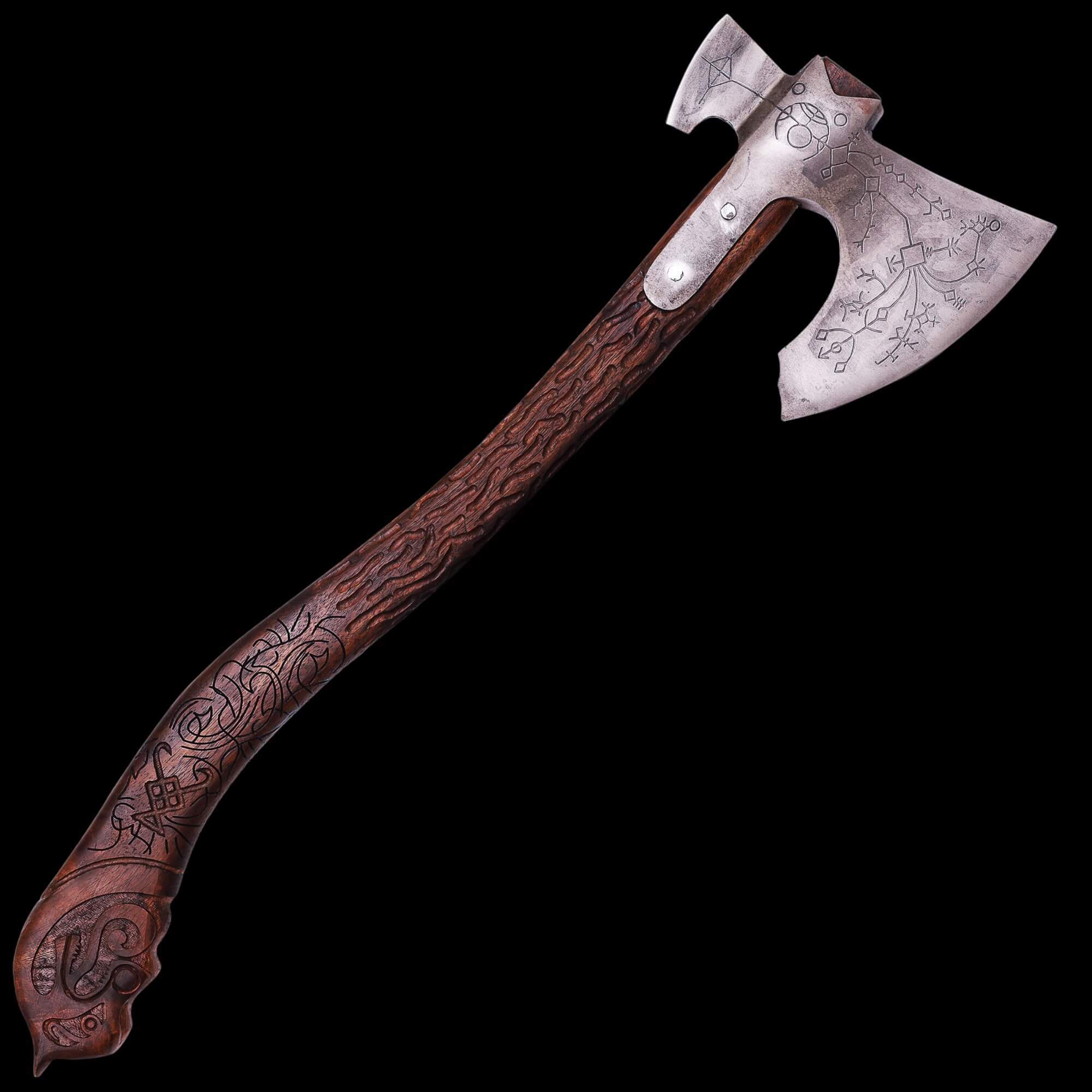 Hand-forged Leviathan Axe - Odin's Treasures