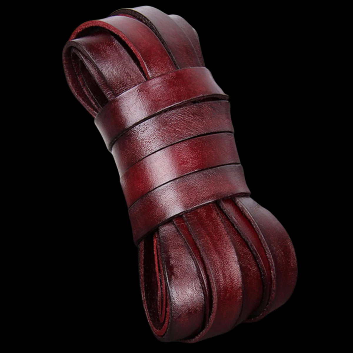 2 Meters Cow Leather Flat Strap - Odin's Treasures