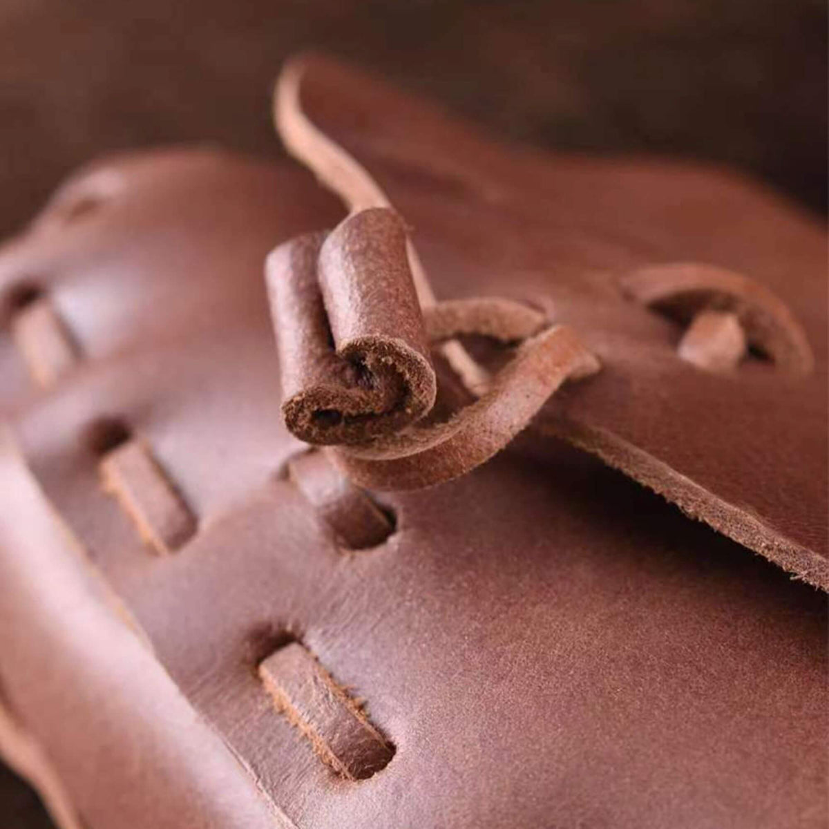 Handmade Viking Leather Waist Bag - Odin's Treasures