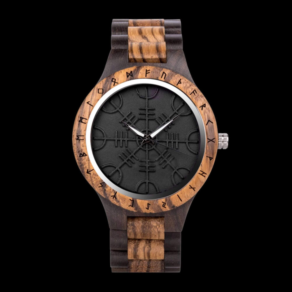 Helm of Awe Wooden Watch - Odin's Treasures