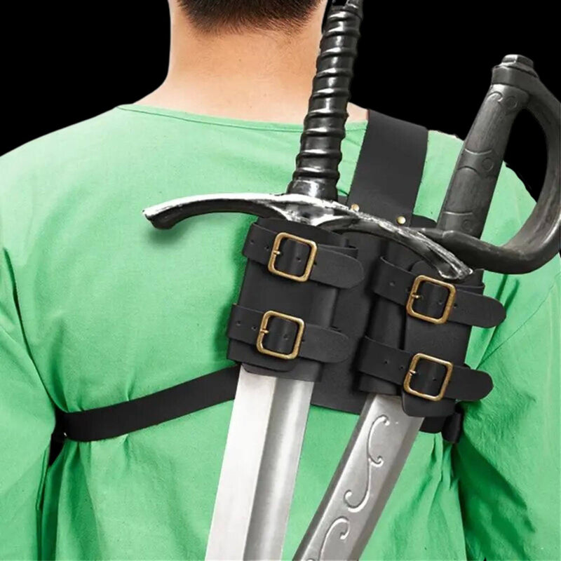 Side Back Double Sword Harness - Odin's Treasures