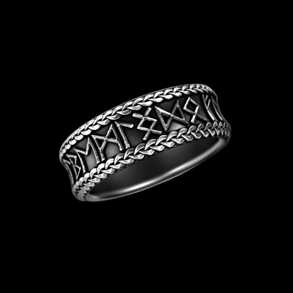 Runes Kings Ring - Odin's Treasures