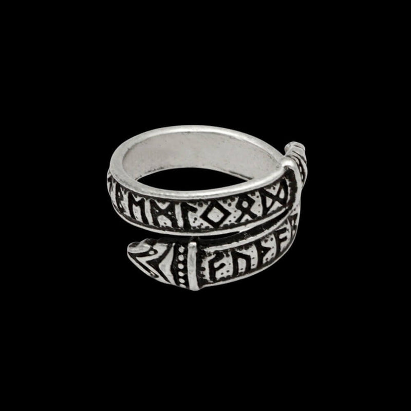 Norse Serpent Ring - Odin's Treasures